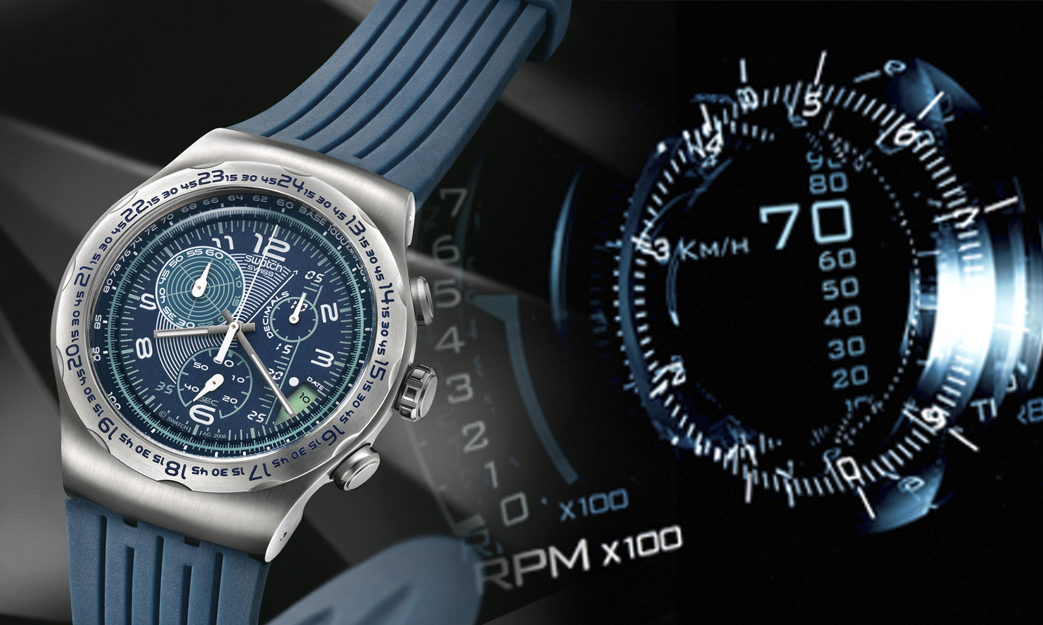 SWATCH IRONY CHRONO - ULTRAVISION DESIGN STUDIO