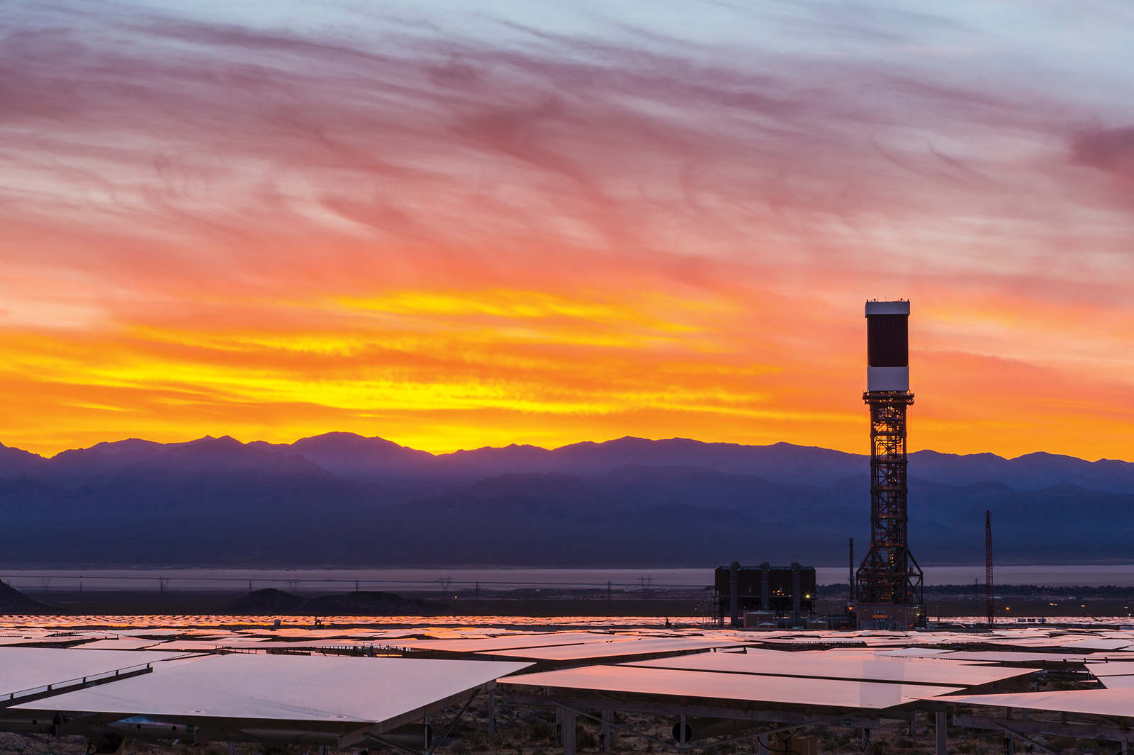 La gigantesca planta de energía solar térmica - Abordo