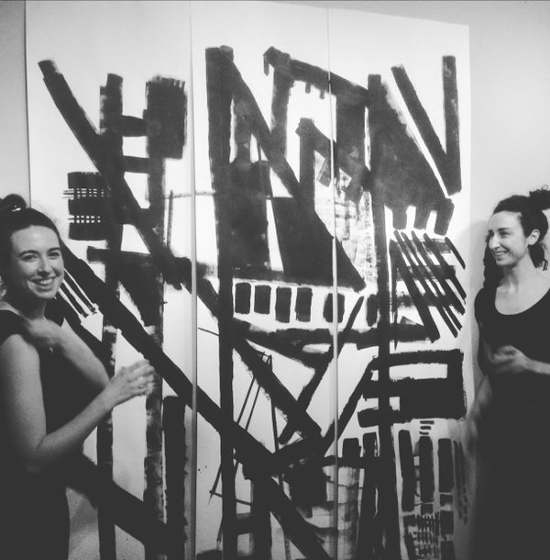 Howard and Finer at The Horse Hospital 2015 - Kitty Finer