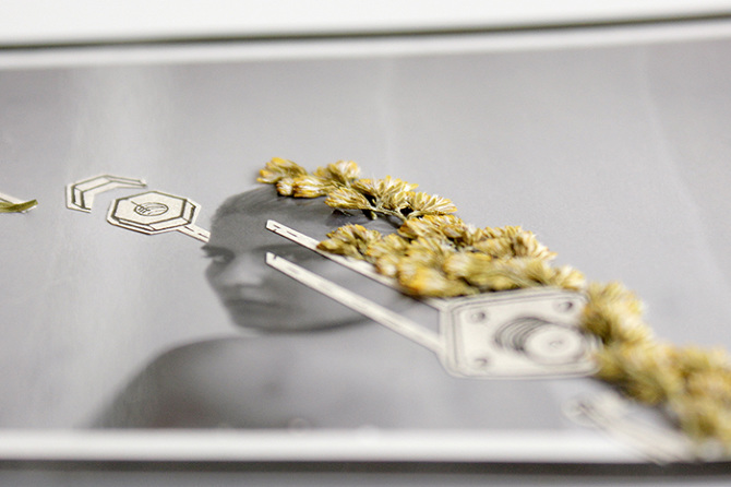 Polaroid + collage - Sara Serna