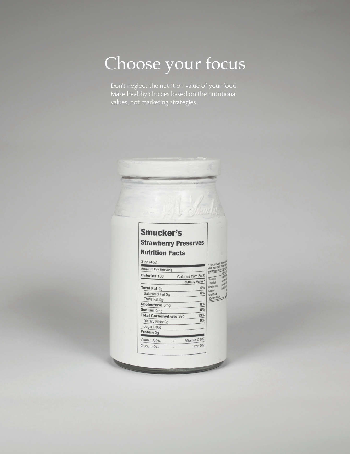 Nutrition Value Campaign - Dinara Guzhavina