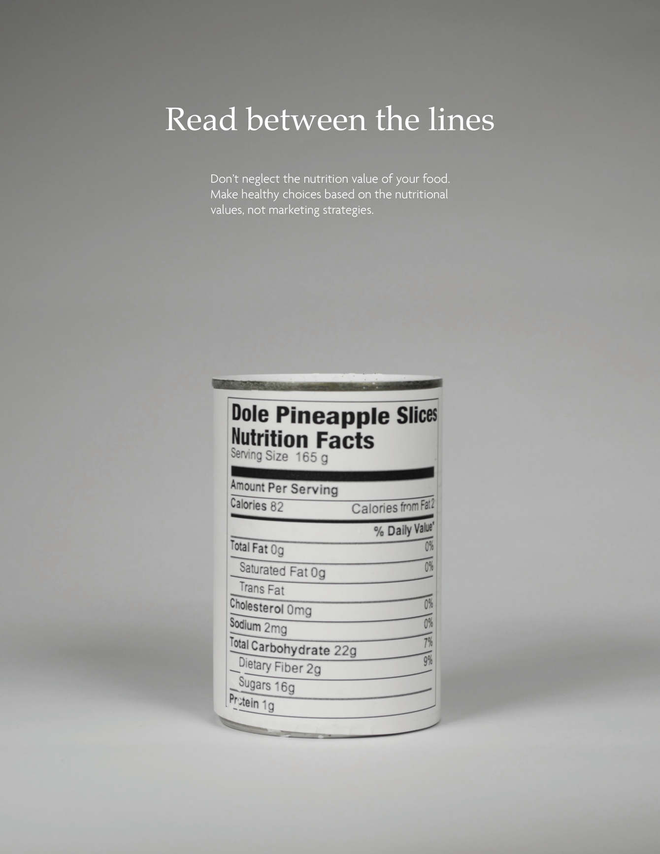 Nutrition Value Campaign - Dinara Guzhavina