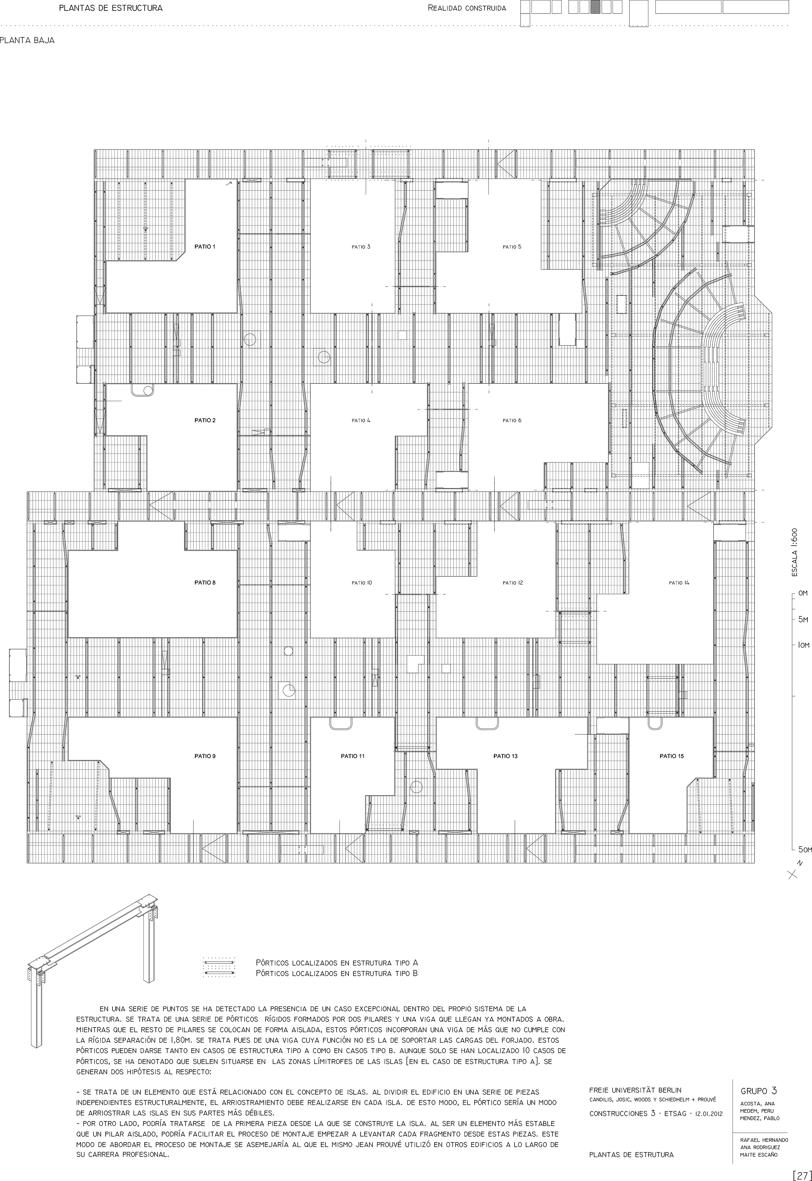 Construction and structure / Construcción y estructuras - Peru Medem