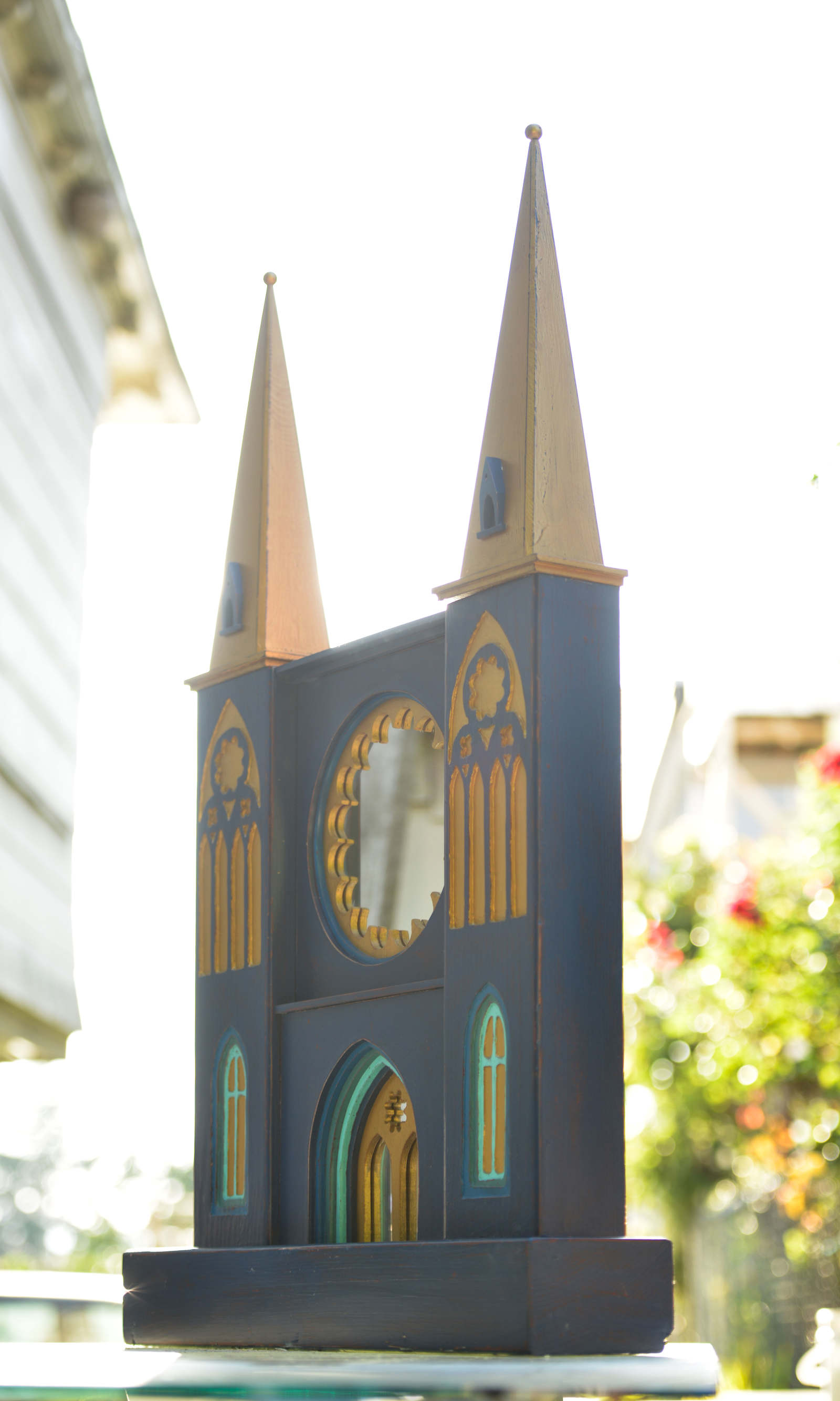 Blue Church - ART by clancy dennehy