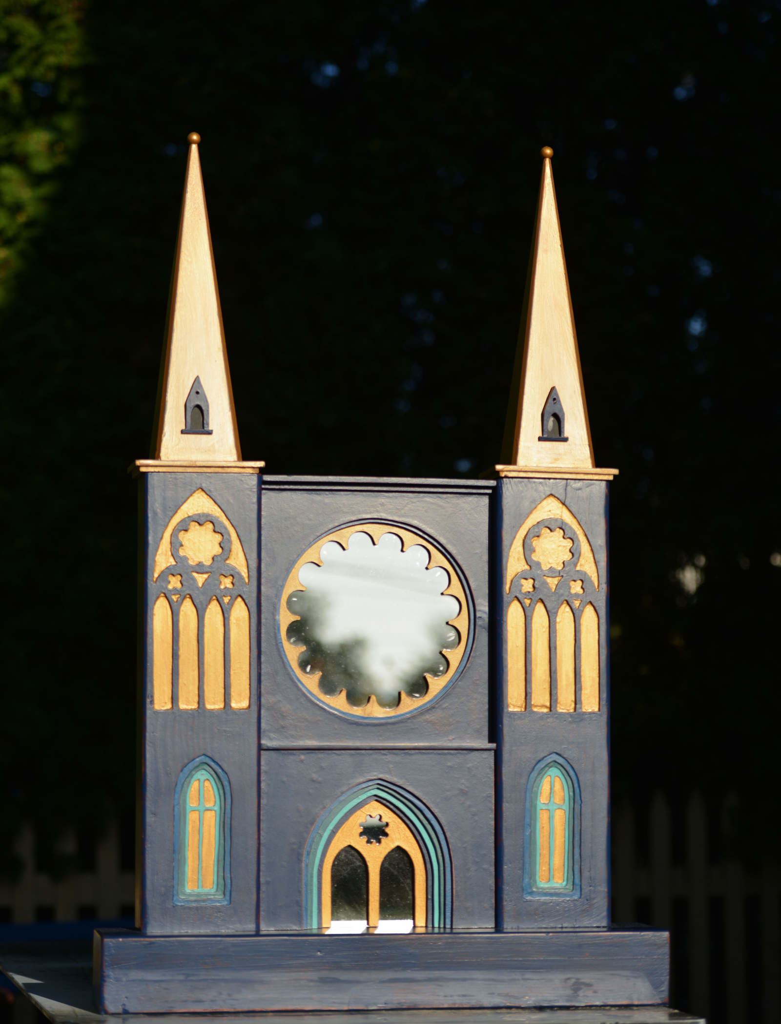 Blue Church - ART by clancy dennehy
