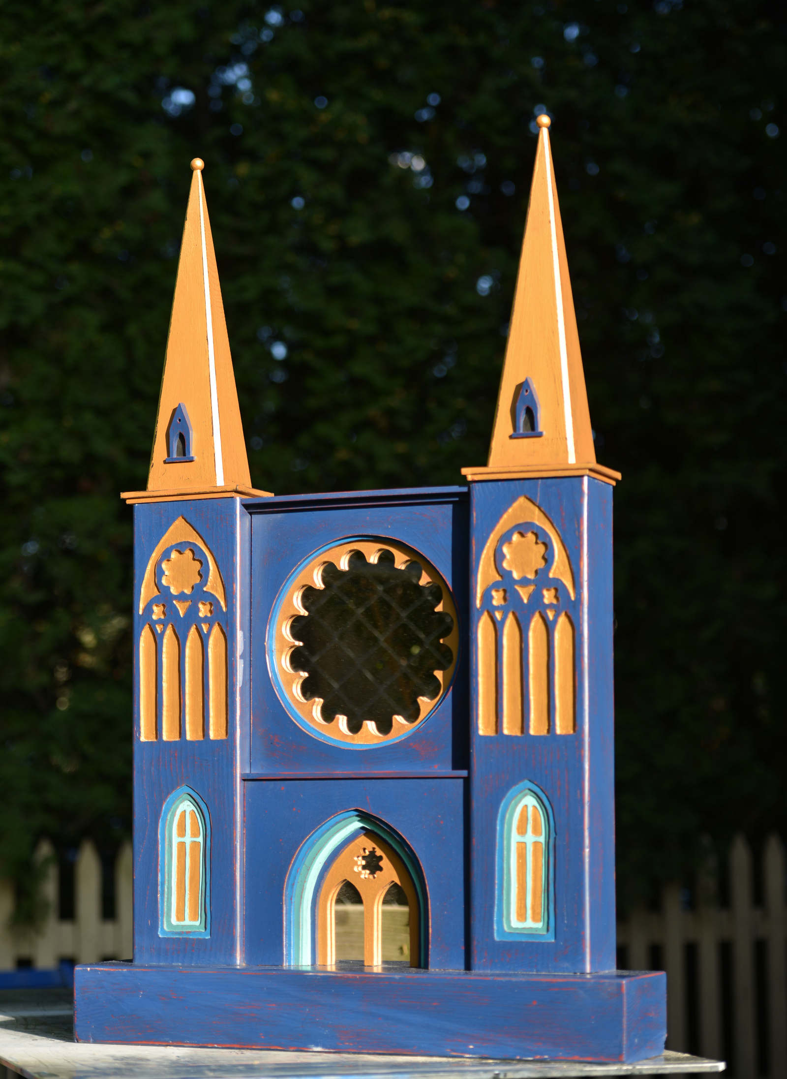 Blue Church - ART by clancy dennehy