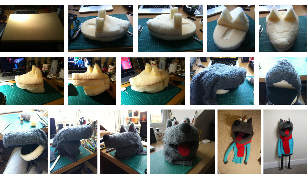 Bernard Hand Puppet - Rob Jones - Author and Illustrator