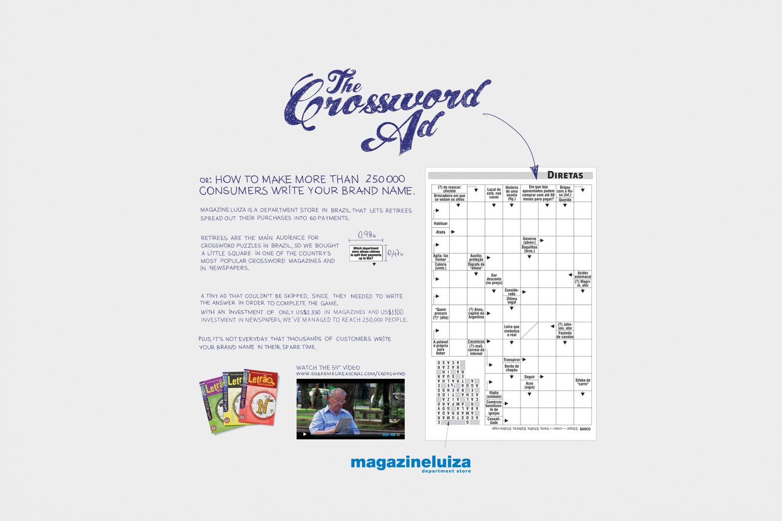 CROSSWORDS AD - Eduardo Marques' Portfolio