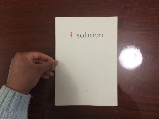 Isolation Book - cassieallen