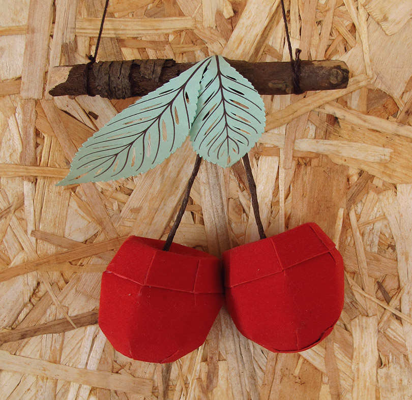 Cherry Paper Fruit - cherry