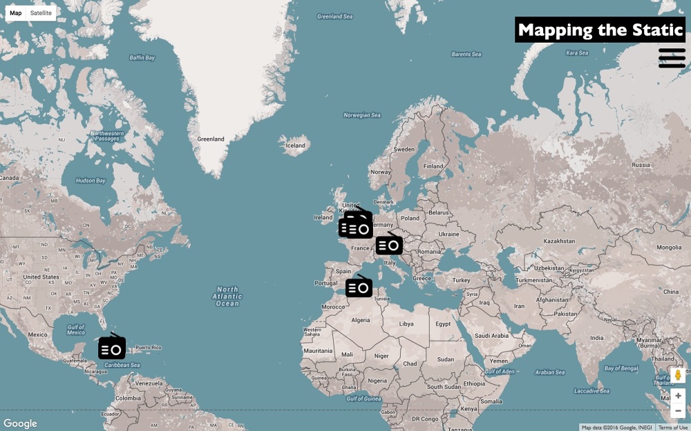 Mapping the Static - Elizabeth Walshaw