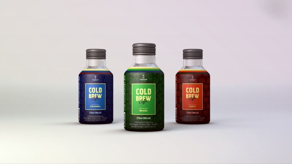 Cold Brew Coffee Package Design - ZINV