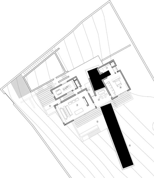 Villa K // Studio KO - from one backyard to another