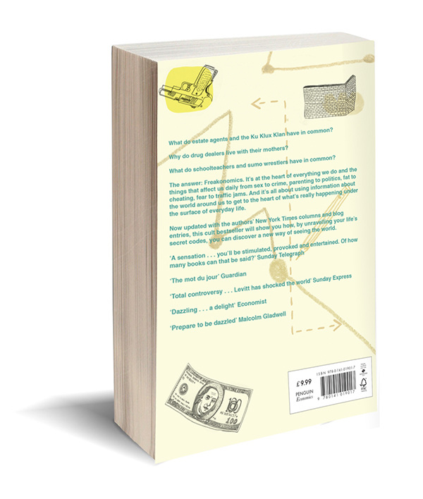 Freakanomics Book Cover - Susannah Garden - Illustrator