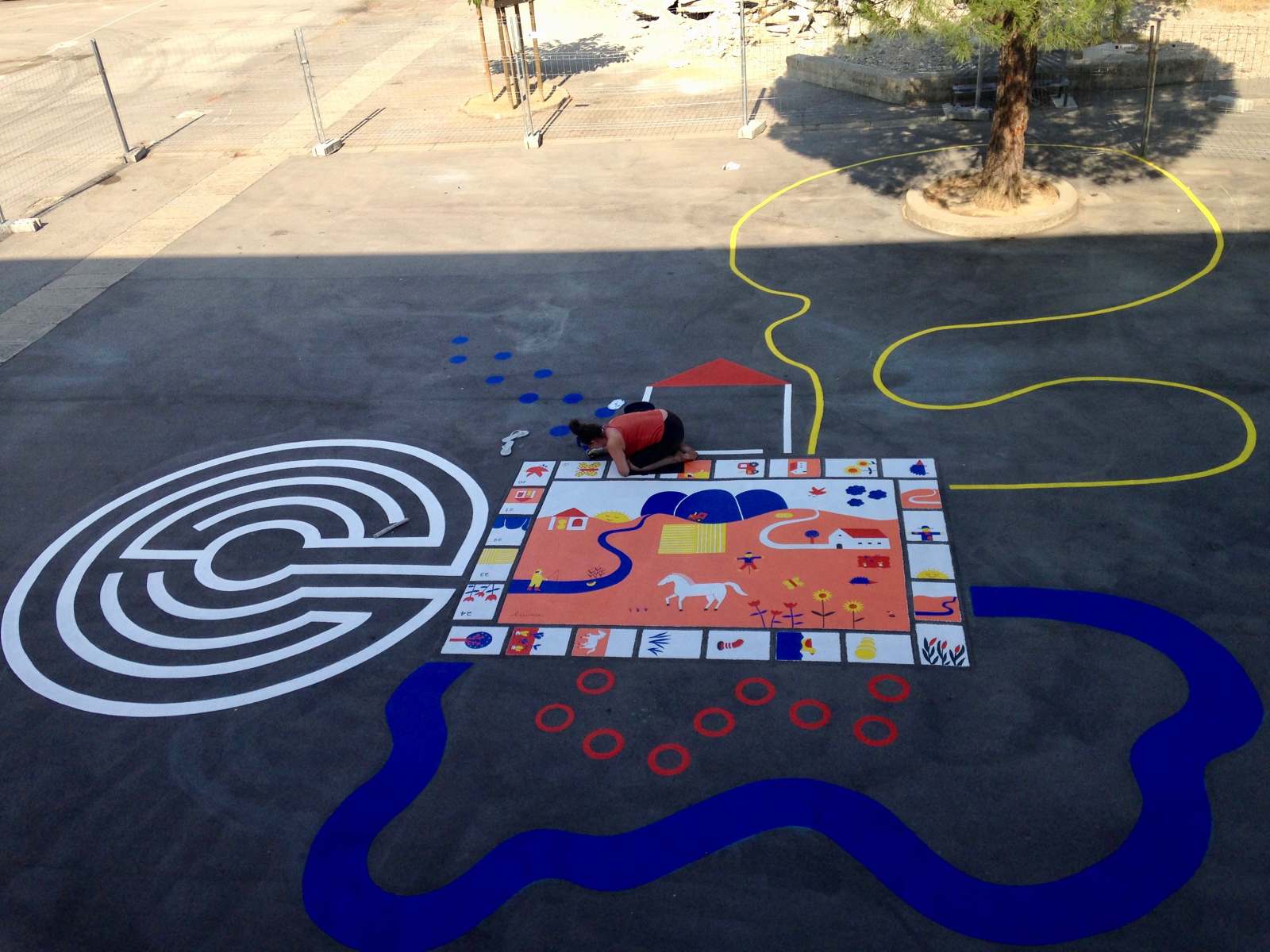 Playground painting - Liuna Virardi