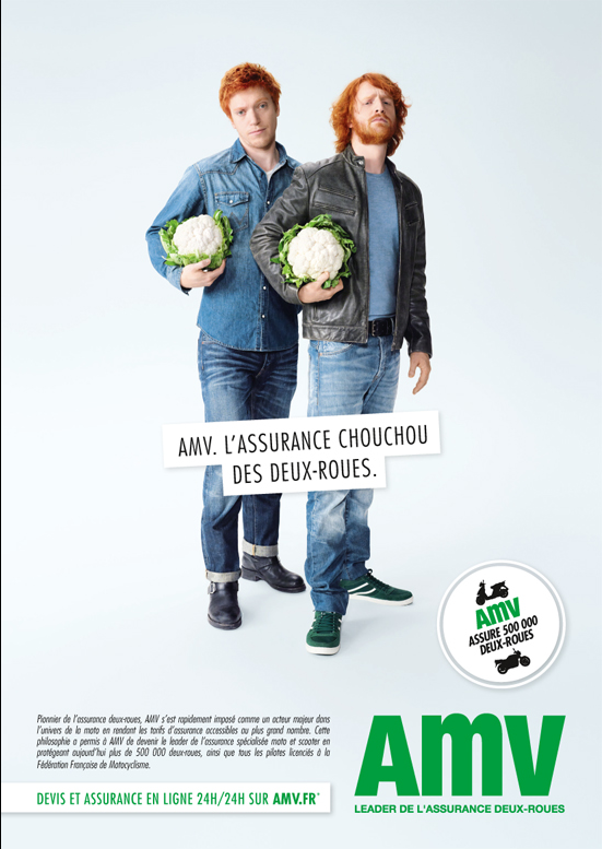 AMV - assurance 2 roues - Apolline Tresonne - direction artistique