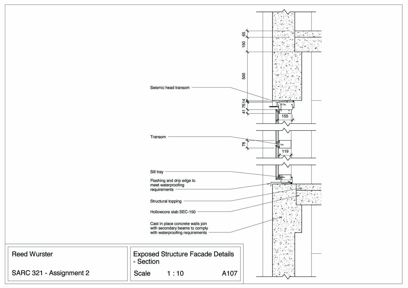 SARC 321 [construction drawings] - Reed Wurster Architecture