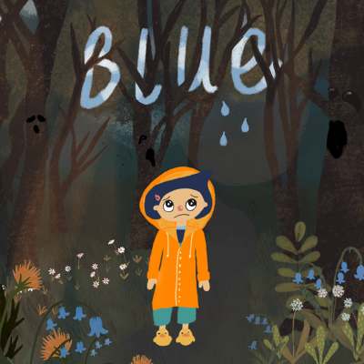 BLUE (BOOK) - Rachael Powick