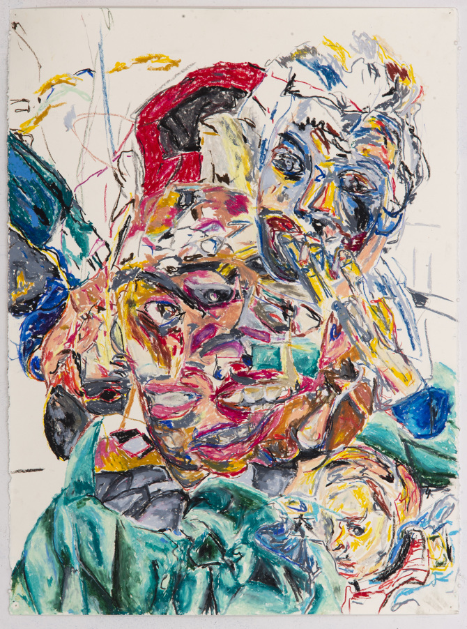 Me and Three Boys Who Look Like Me (After Faulkner) - Ivan Rios-Fetchko