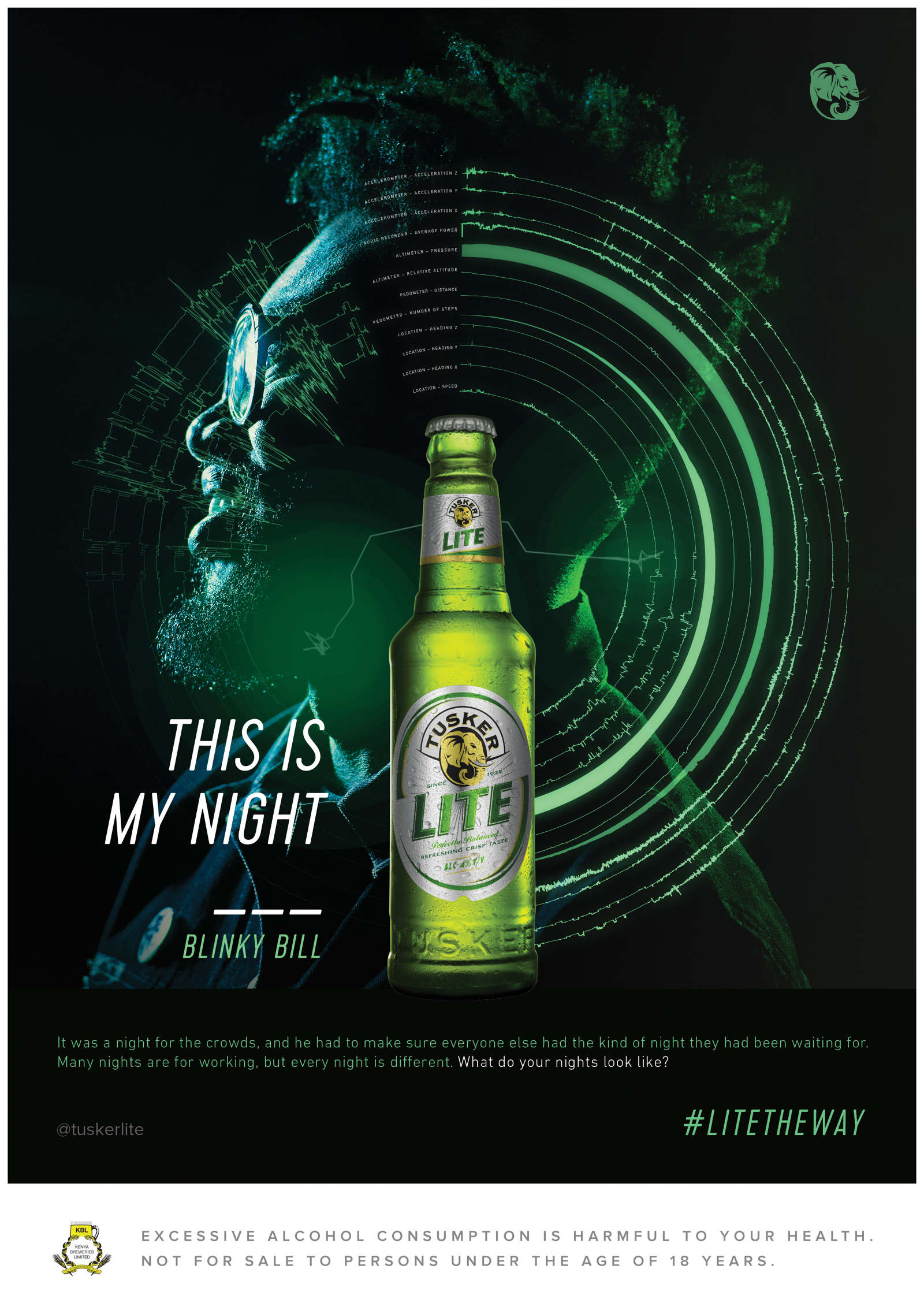 Tusker Lite - This is my night - Juliet Honey