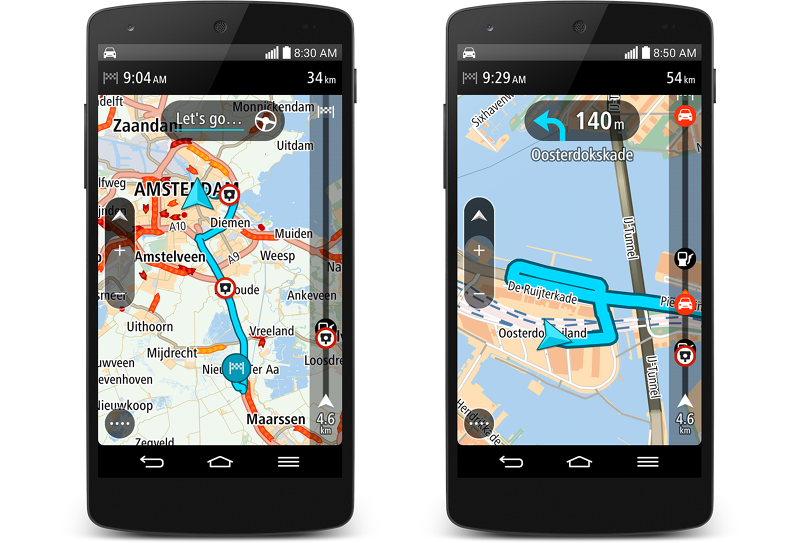 TomTom GO Mobile for Android app - Michel van der Hoek - User ...
