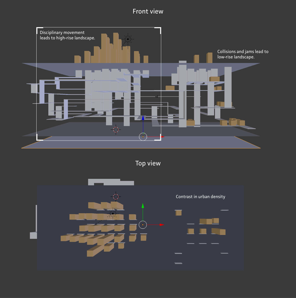 Simulation | Logistic Underground Transit System - Zhihan
