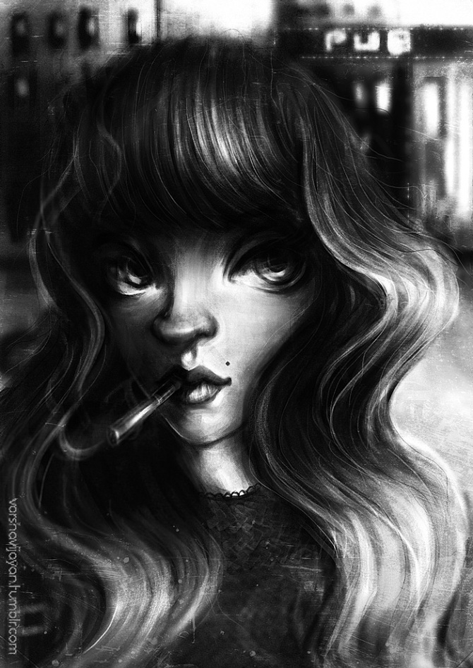 Concept Art - Portraits. - Varsha Vijayan