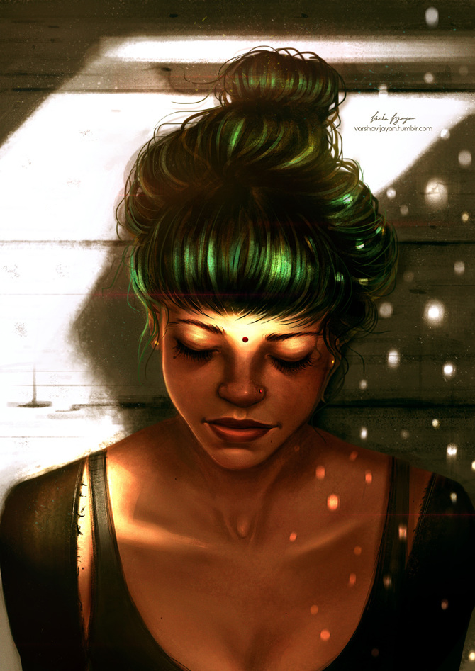 Concept Art - Portraits. - Varsha Vijayan