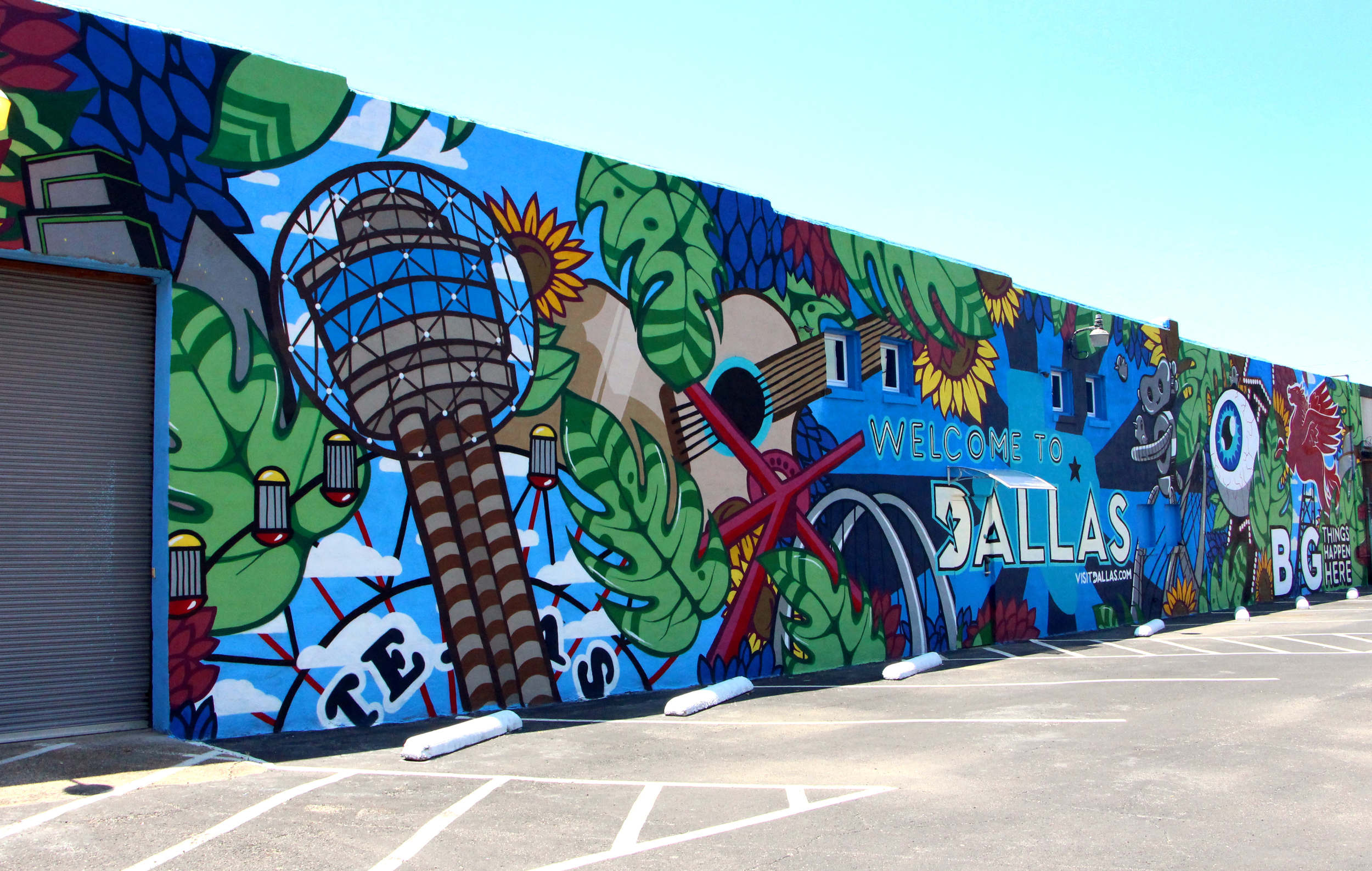 VisitDallas Mural