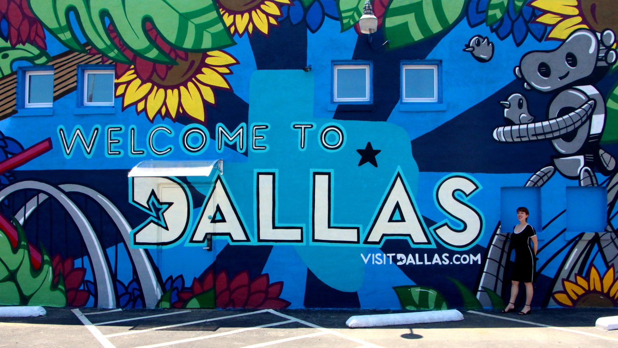 VisitDallas Mural