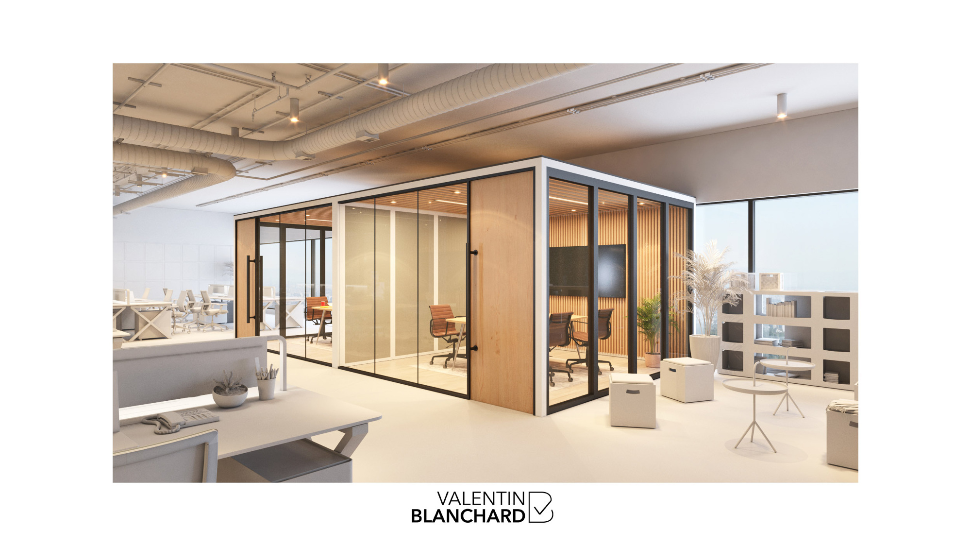 MODULAR WORKSPACE - VALENTIN BLANCHARD