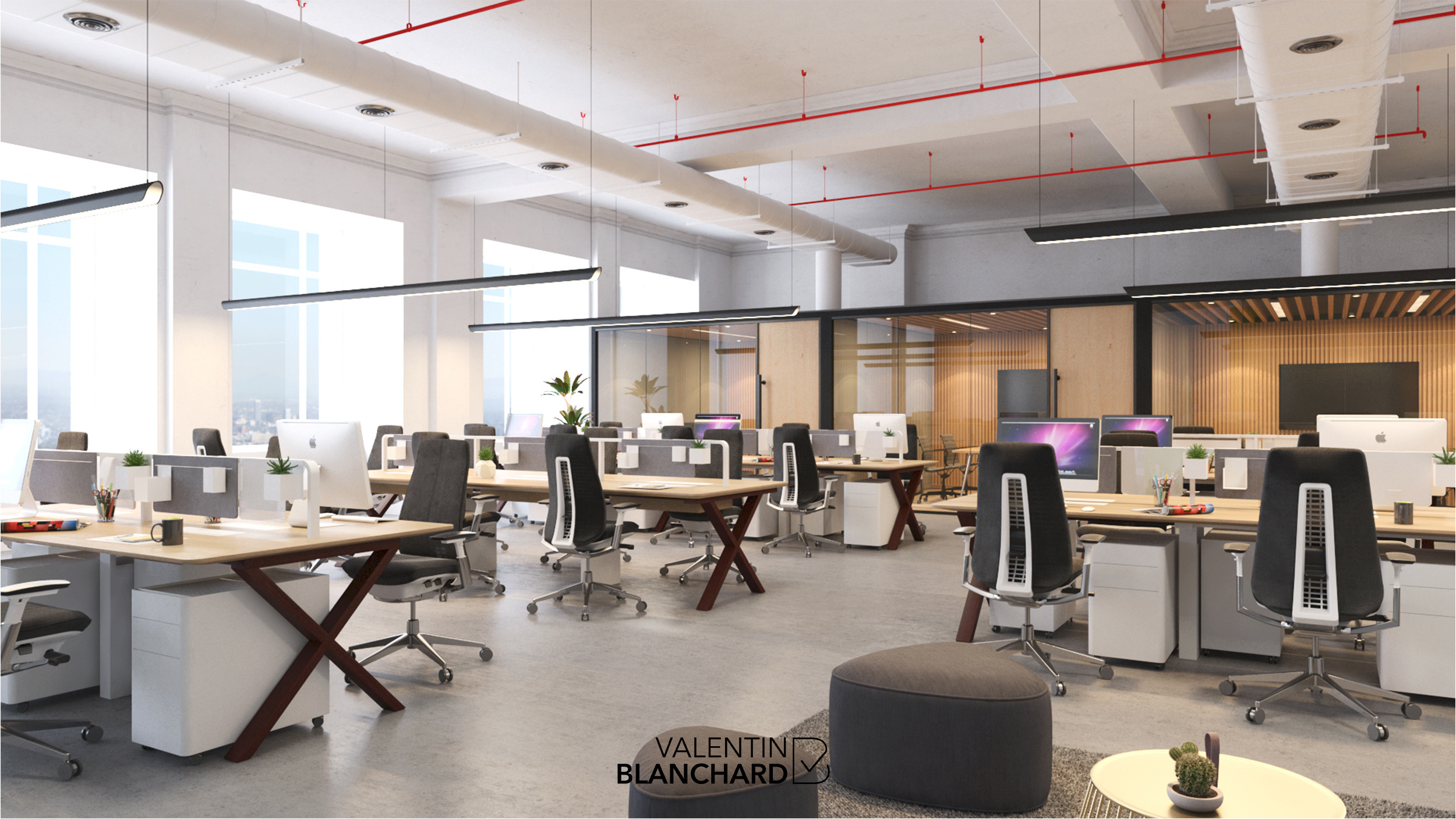 MODULAR WORKSPACE - VALENTIN BLANCHARD