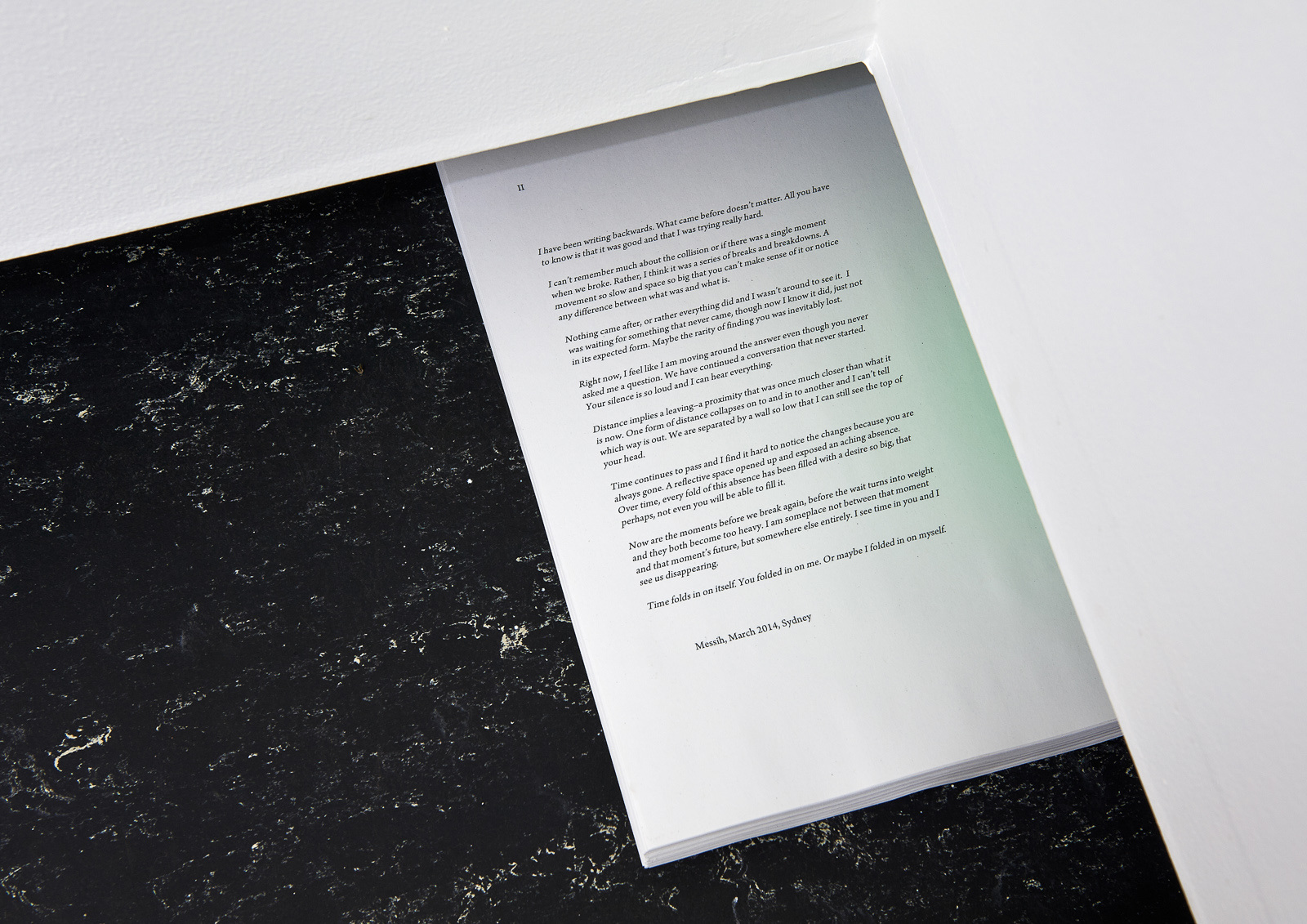 A matter of time - Spence Messih