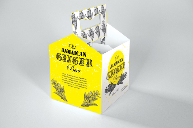 Ginger Beer Package Redesign - 卜昭丹/GennaBu