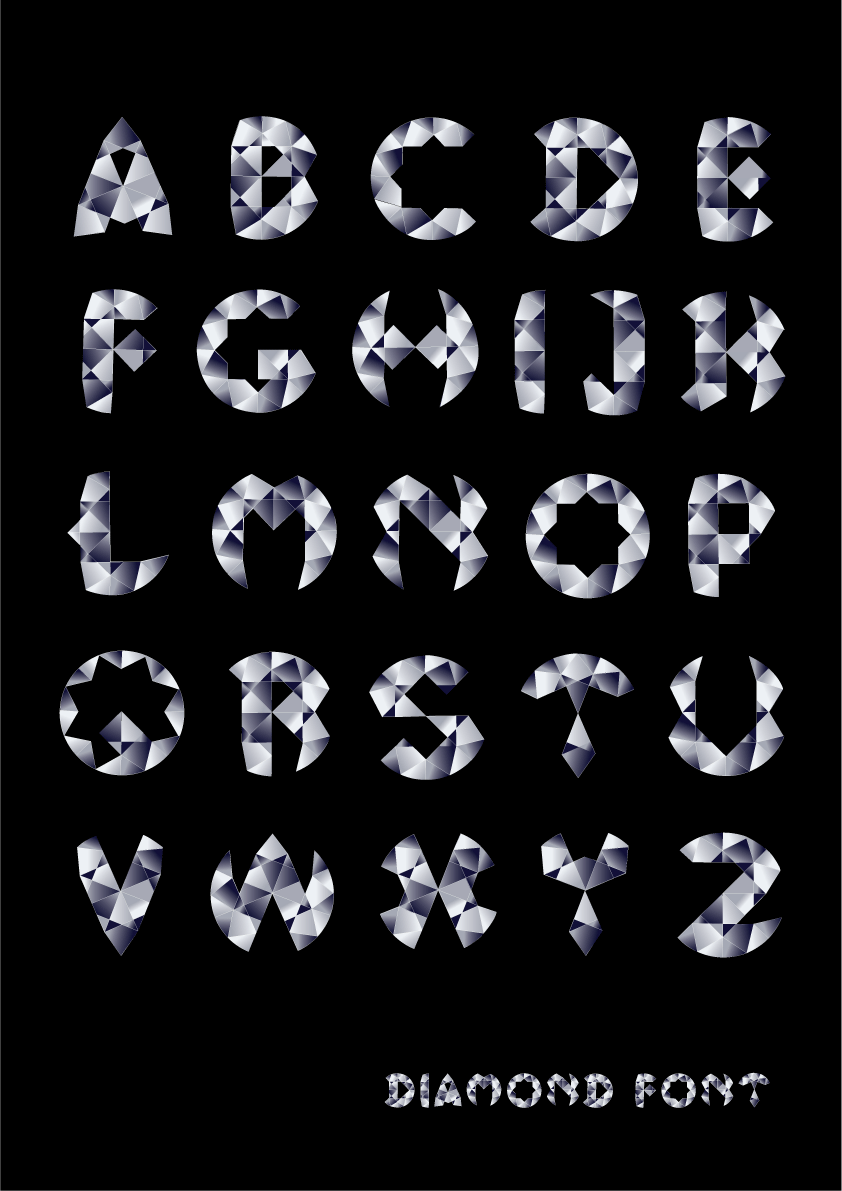 DIAMOND FONT - Bona Sung Work
