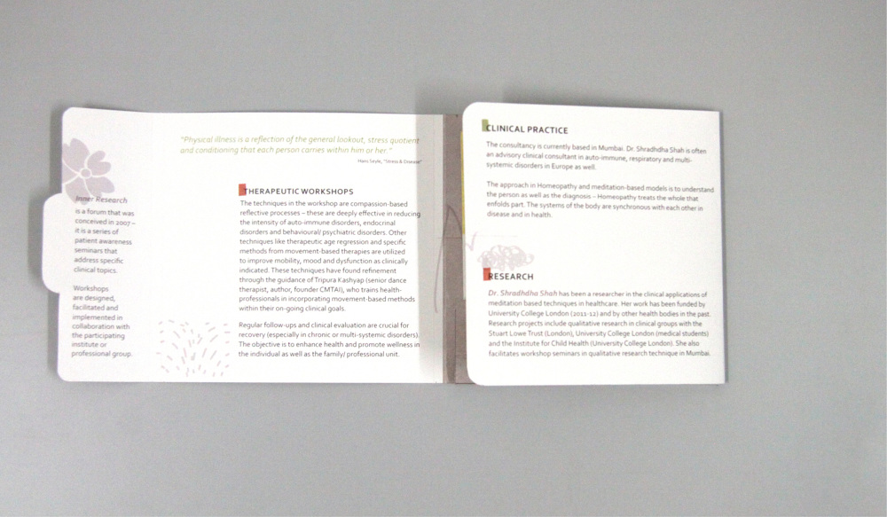 Inner Research: Folder & Inserts - anugraha