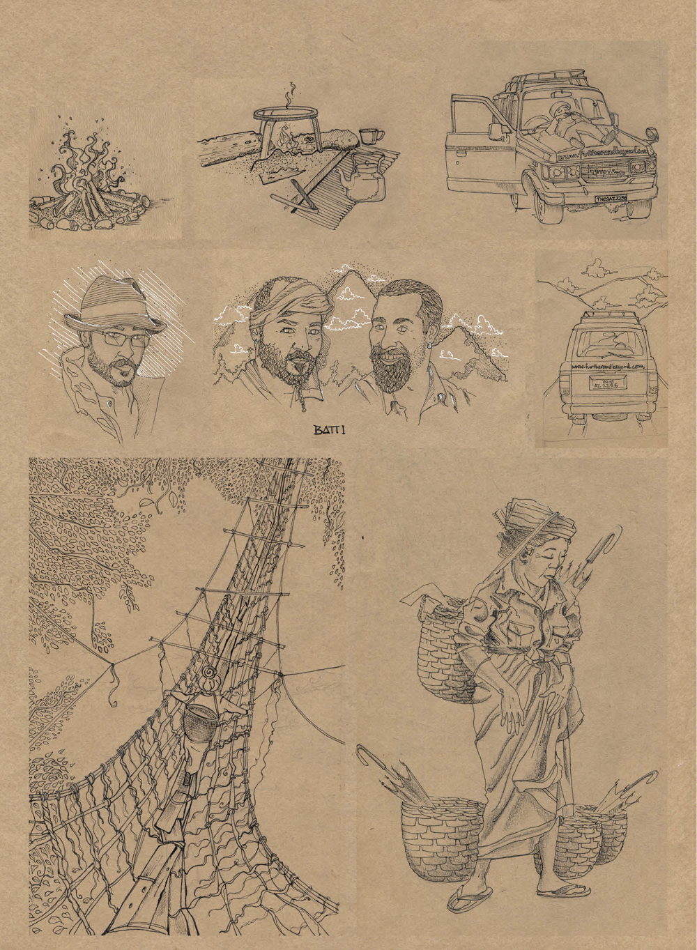 The Batti Project: Illustrations - anugraha