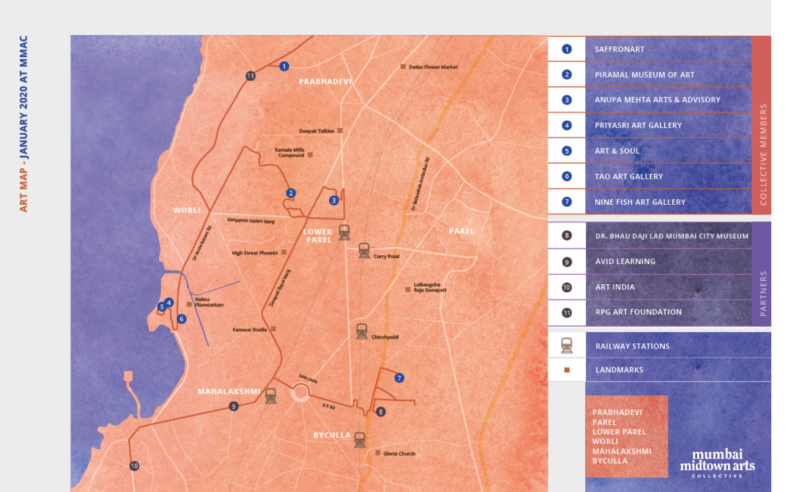 MMAC: Art Map & Schedule - anugraha
