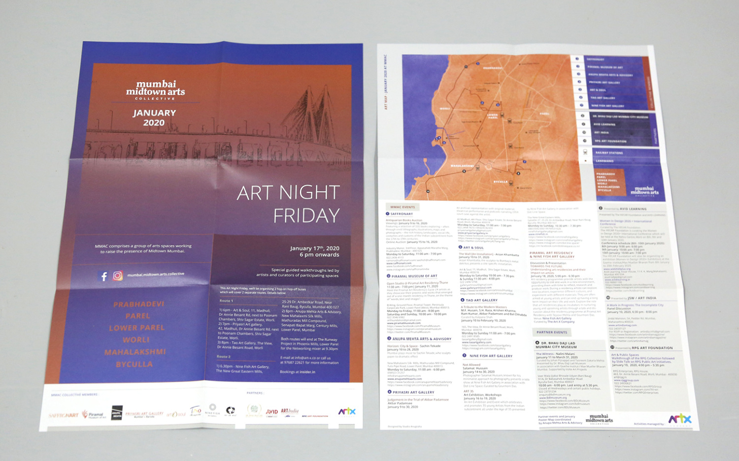 MMAC: Art Map & Schedule - anugraha