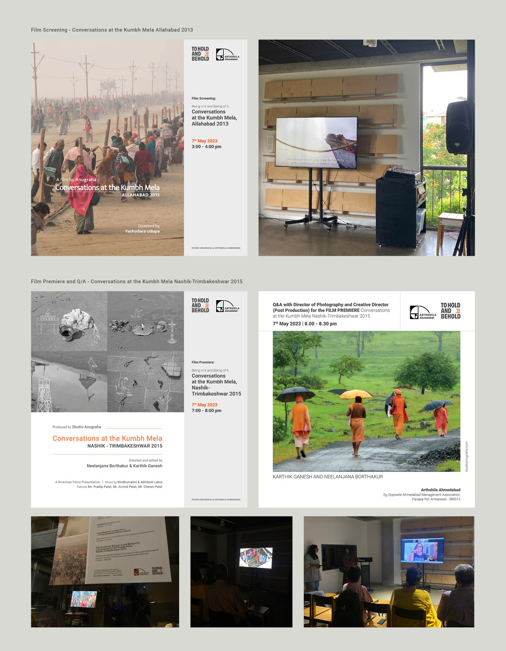 To Hold and Behold: Word and Image at Arthshila, Ahmedabad - anugraha