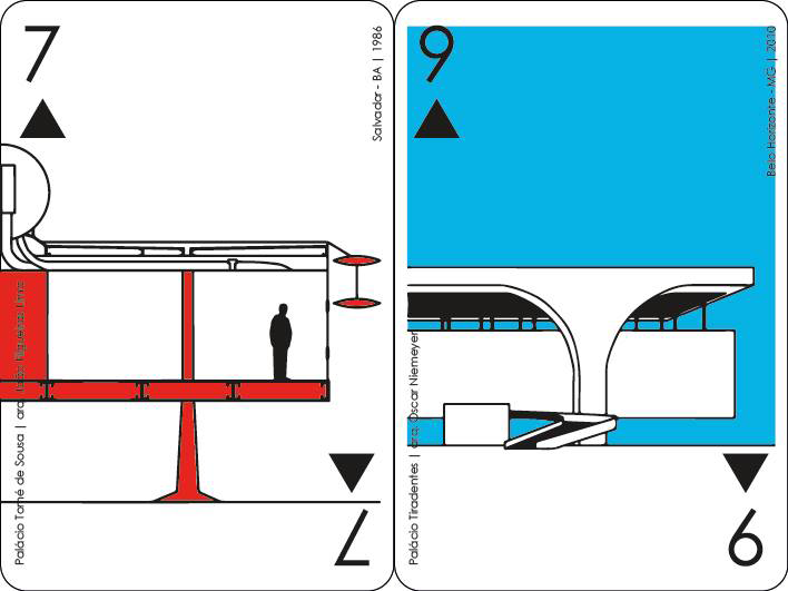 Baralho da Arquitetura Brasileira - Aline Lie Kazihara