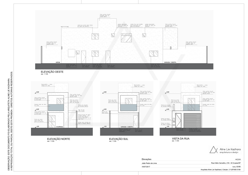 Projeto residencial - Aline Lie Kazihara