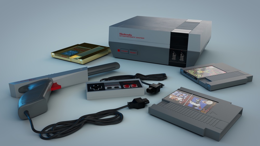 Nintendo Entertainment System - Zac Swanson 3D Artist and Graphic Designer