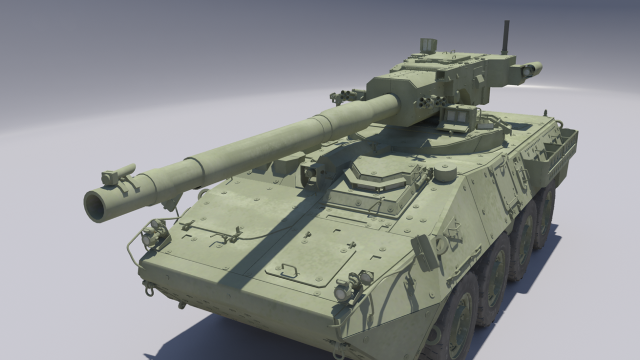 M1128 Stryker - Zac Swanson 3D Artist and Graphic Designer