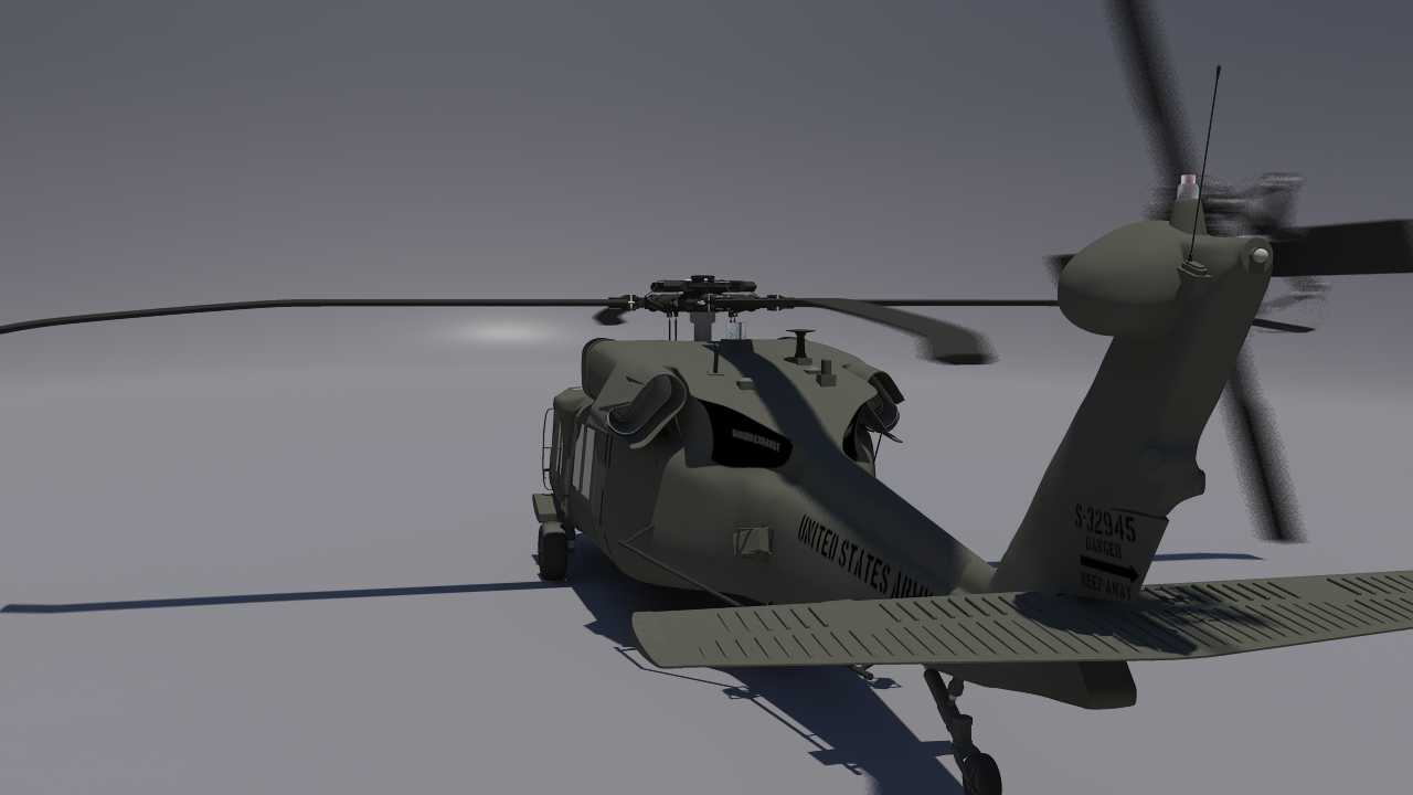 UH-60 Blackhawk - Zac Swanson 3D Artist and Graphic Designer