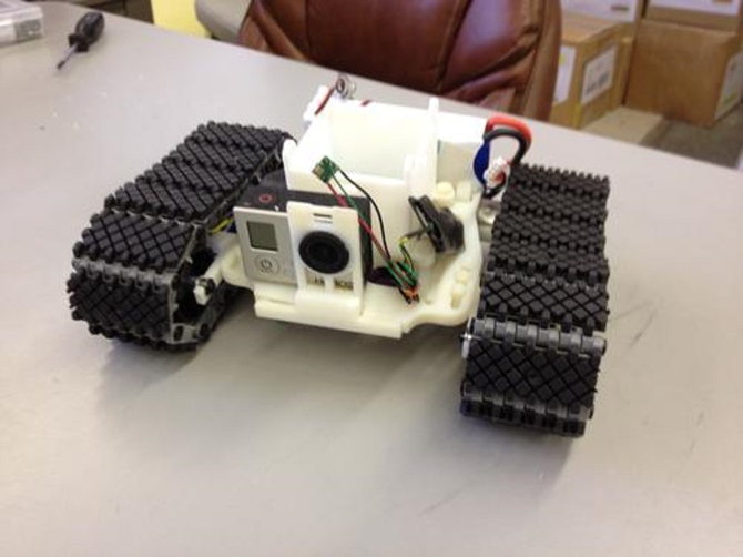 Winning Design 3d Printed Rc Ground Vehicle Muad Dib