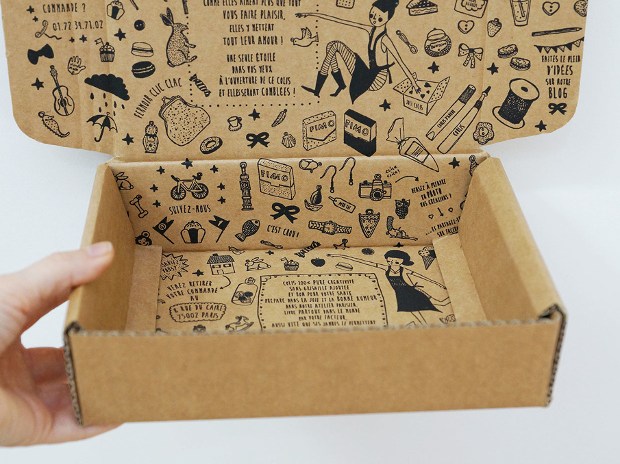 CARTON ILLUSTRÉ - mariebretin