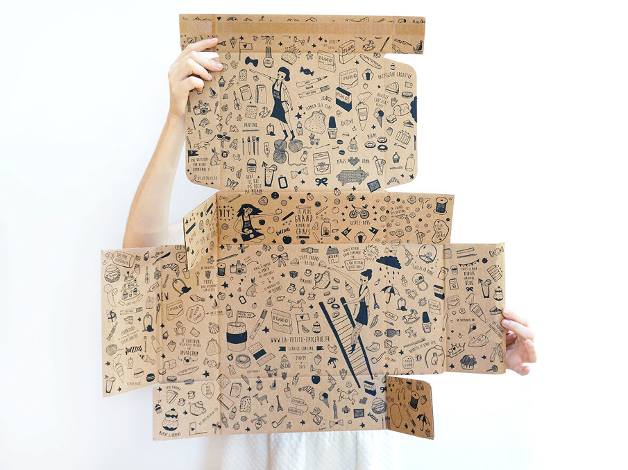 CARTON ILLUSTRÉ - mariebretin