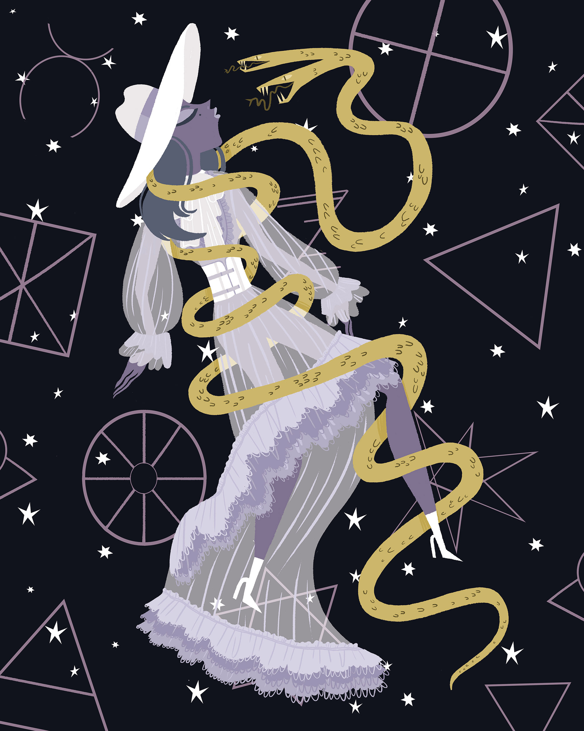 Black Magic - Illustration & Design by Niki Sauter