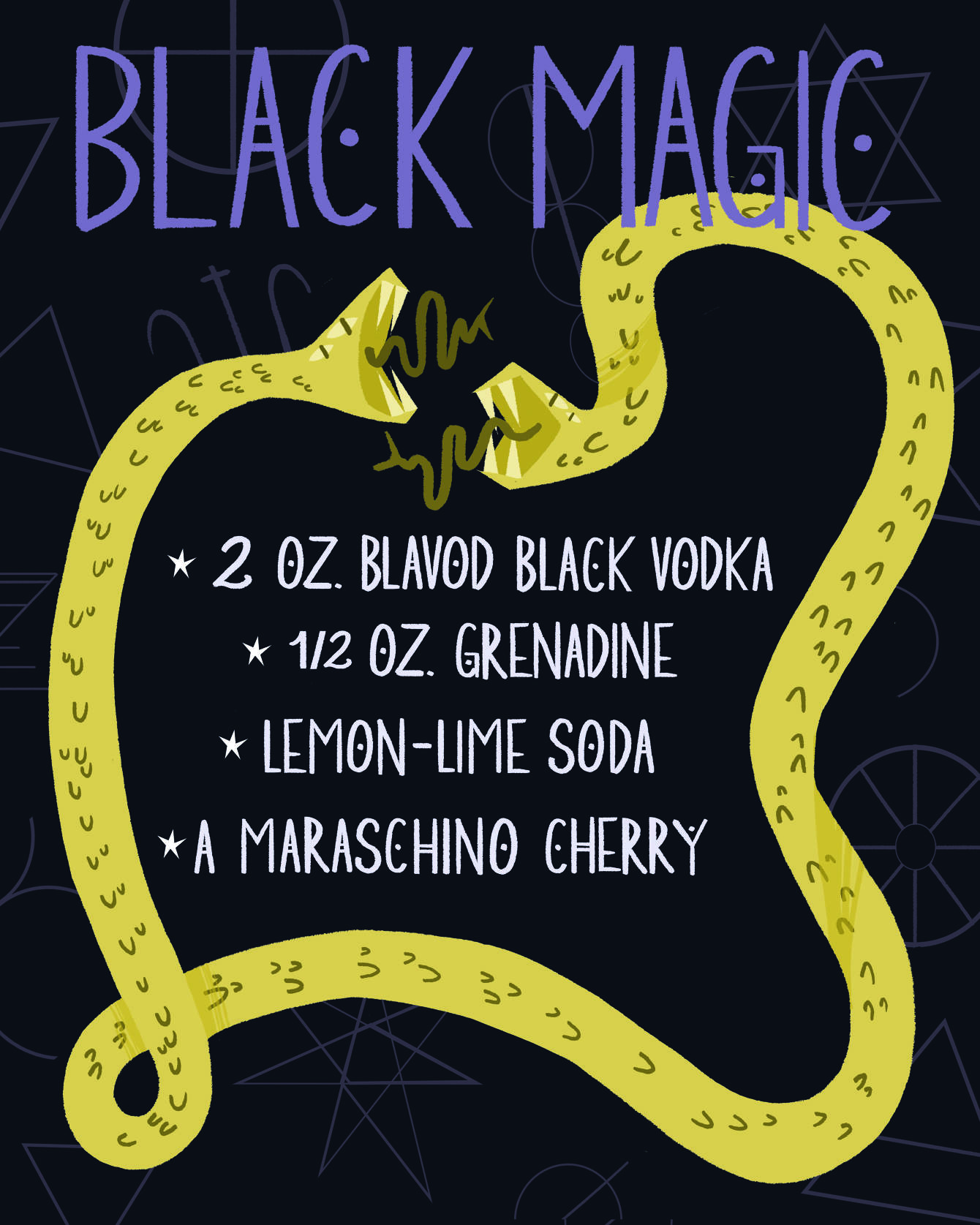 Black Magic - Illustration & Design by Niki Sauter